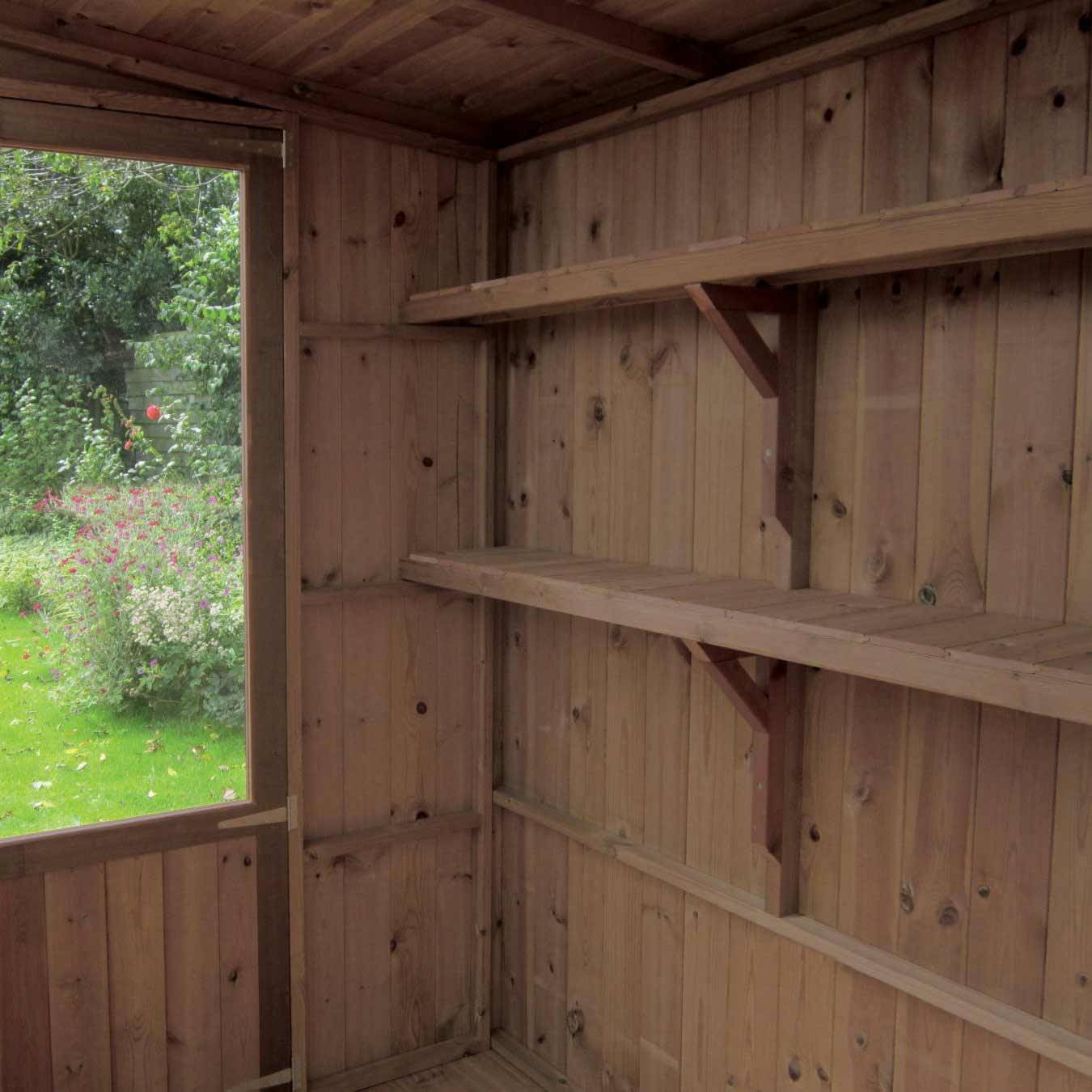 Swallow Rook 8ft 9 Wide Wooden Potting Shed | Downtown