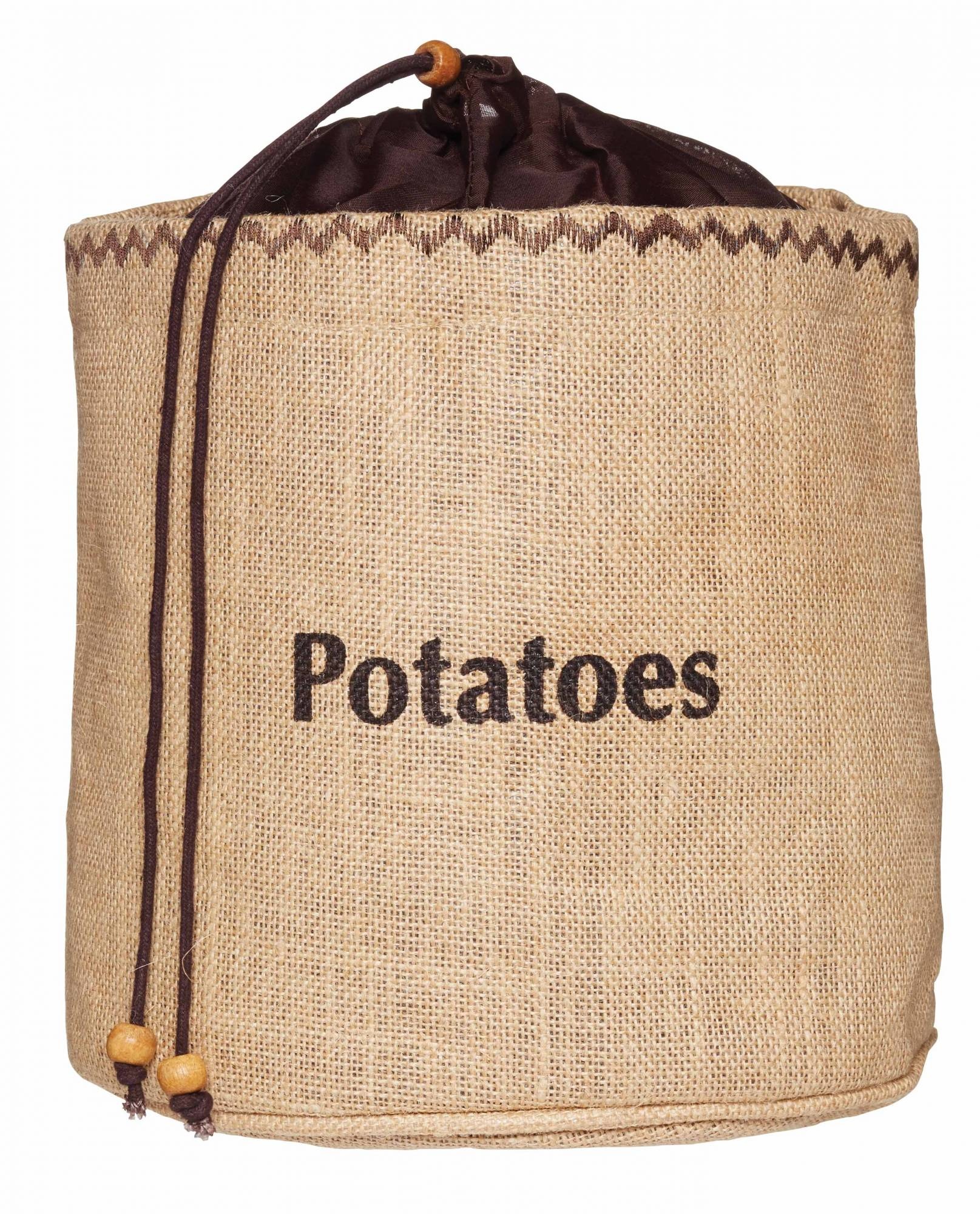 KitchenCraft Natural Elements Hessian Potato Bag | Downtown