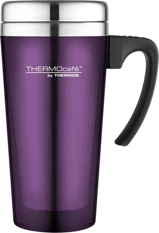 Thermos Translucent Travel Mug Purple 420Ml | Downtown
