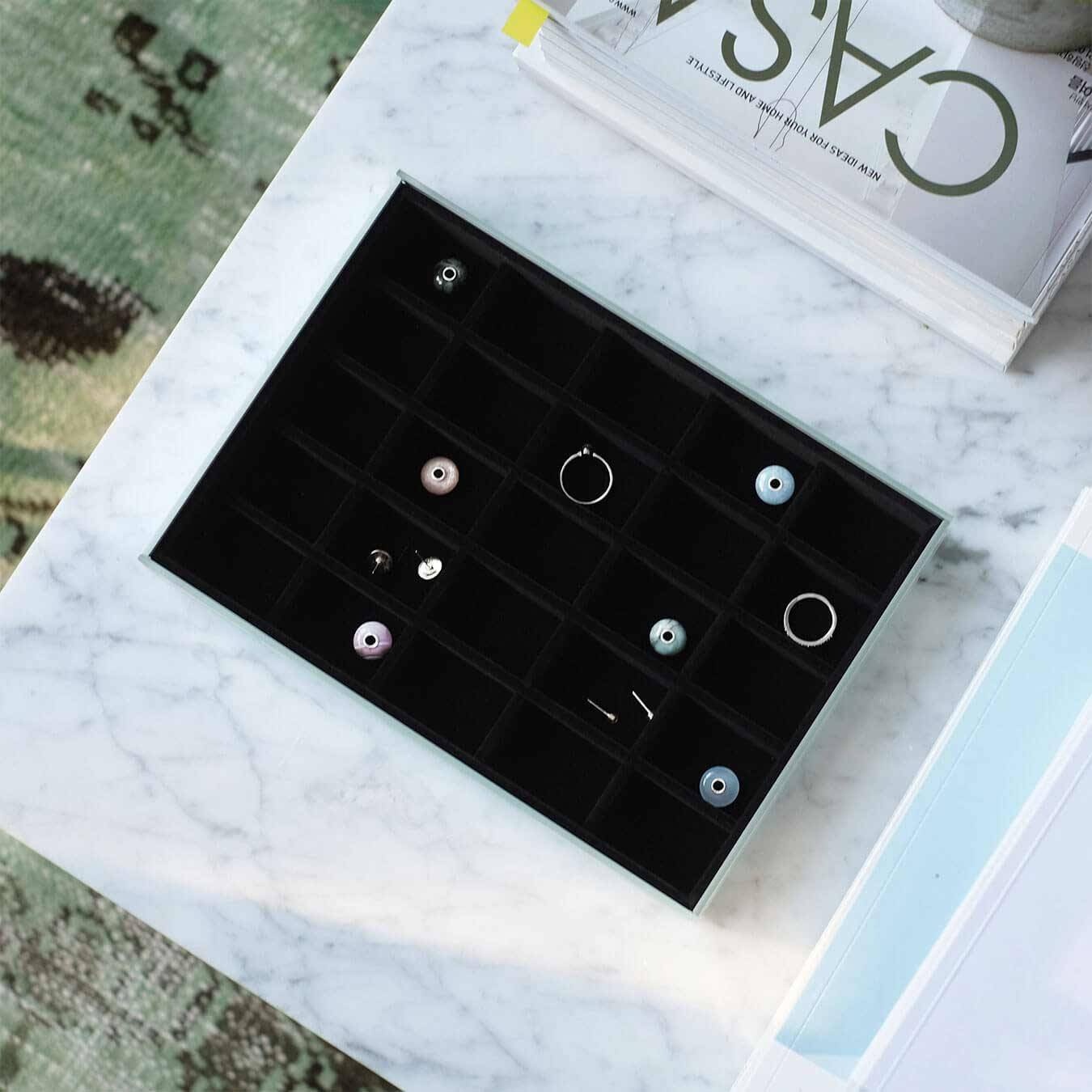 Stackers Mirror Glass Classic 25 Section | Downtown