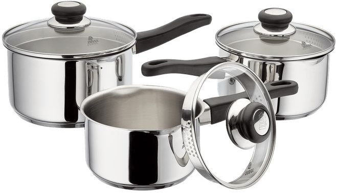 Judge Vista Draining 3 Piece Pan Set | Downtown