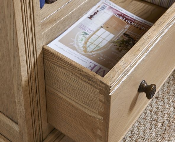 Wood Bros Old Charm Bookcase With Drawer (OC2995) | Downtown