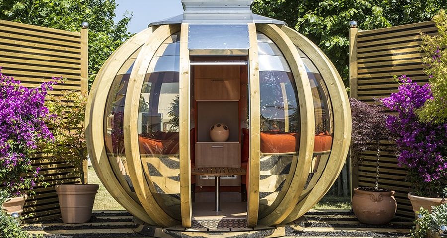 Ornate Garden The Deluxe Garden Pod | Downtown
