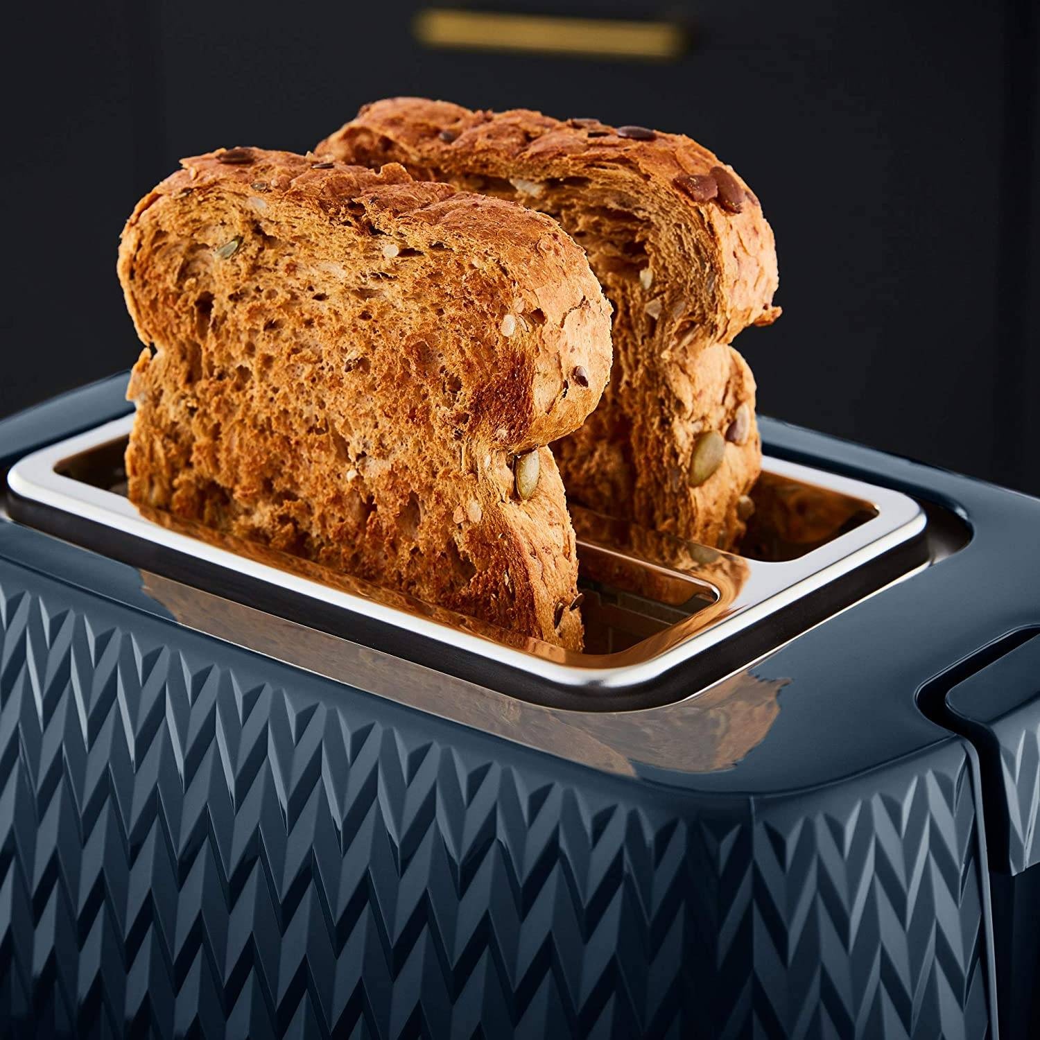 Tower T20054MNB Empire 2 Slice Toaster - Midnight Blue | Downtown