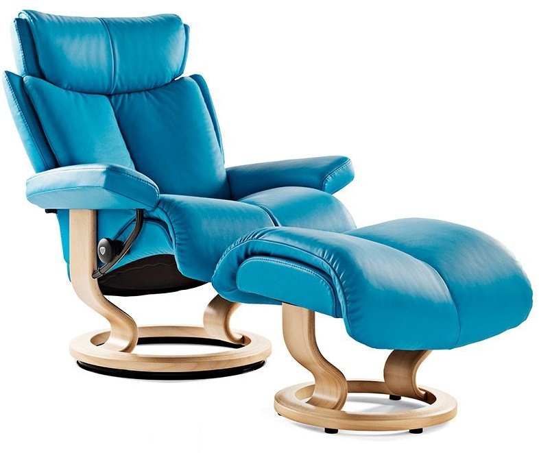 Stressless Magic Chair & Footstool | Downtown