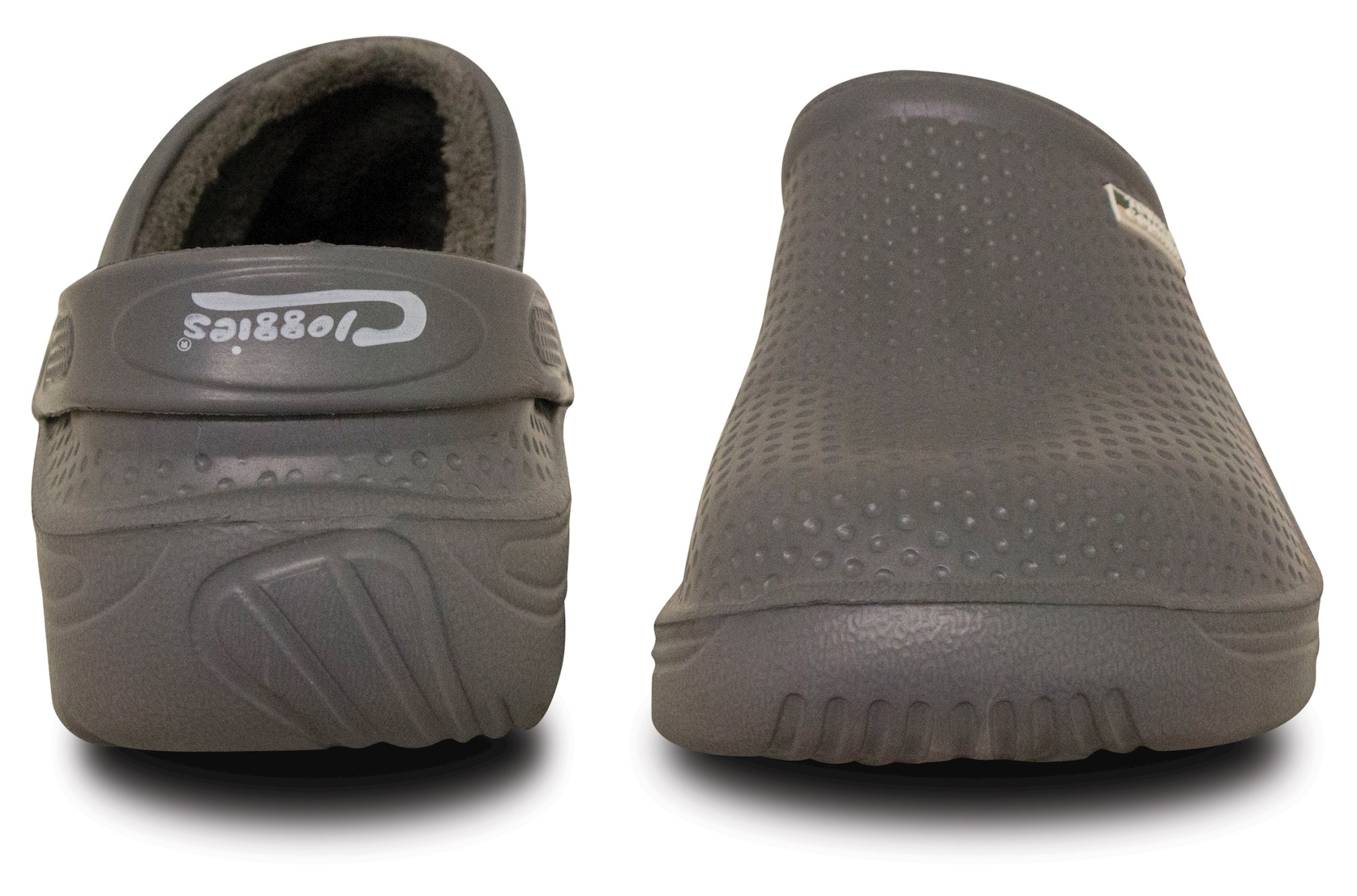 Town & Country Fleece Linen Garden Clogs - Charcoal | Downtown