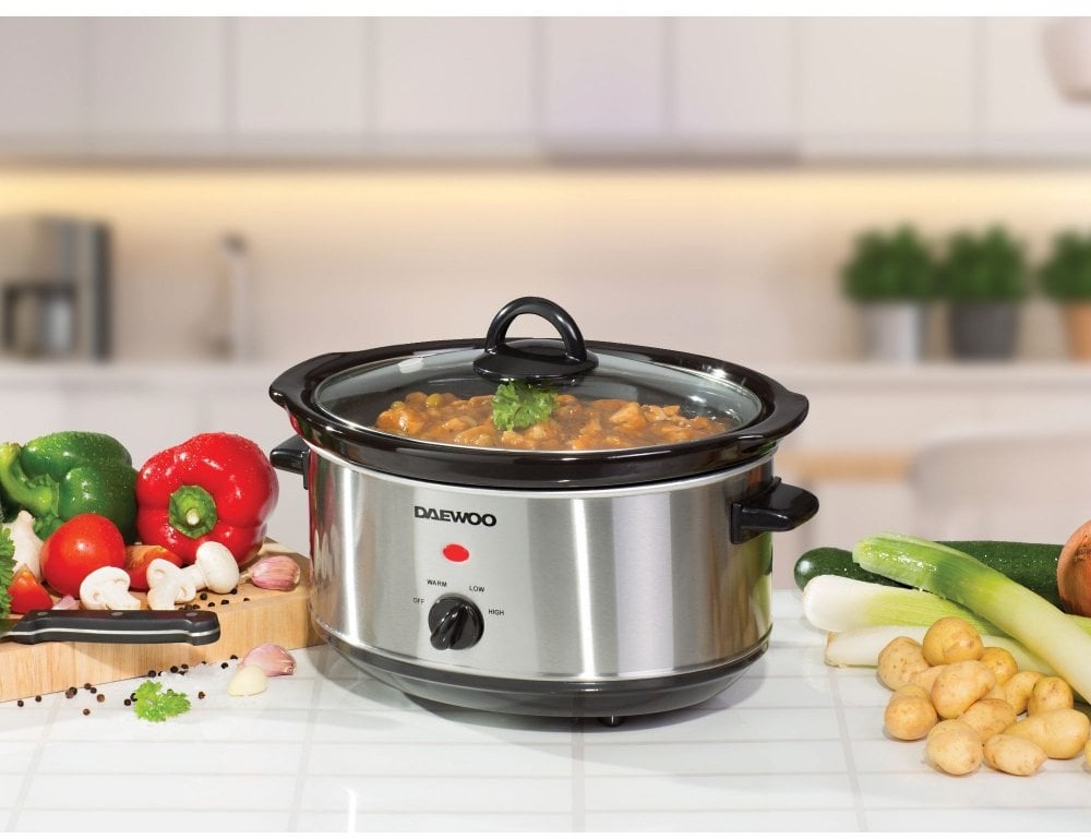 Daewoo SDA1364GE Slow Cooker 3.5L | Downtown