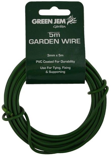 Green Jem 5m Coated Garden Wire | Downtown