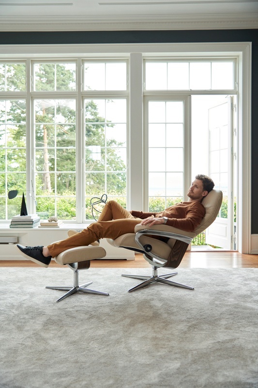 Stressless Consul Chair With Cross Base | Downtown