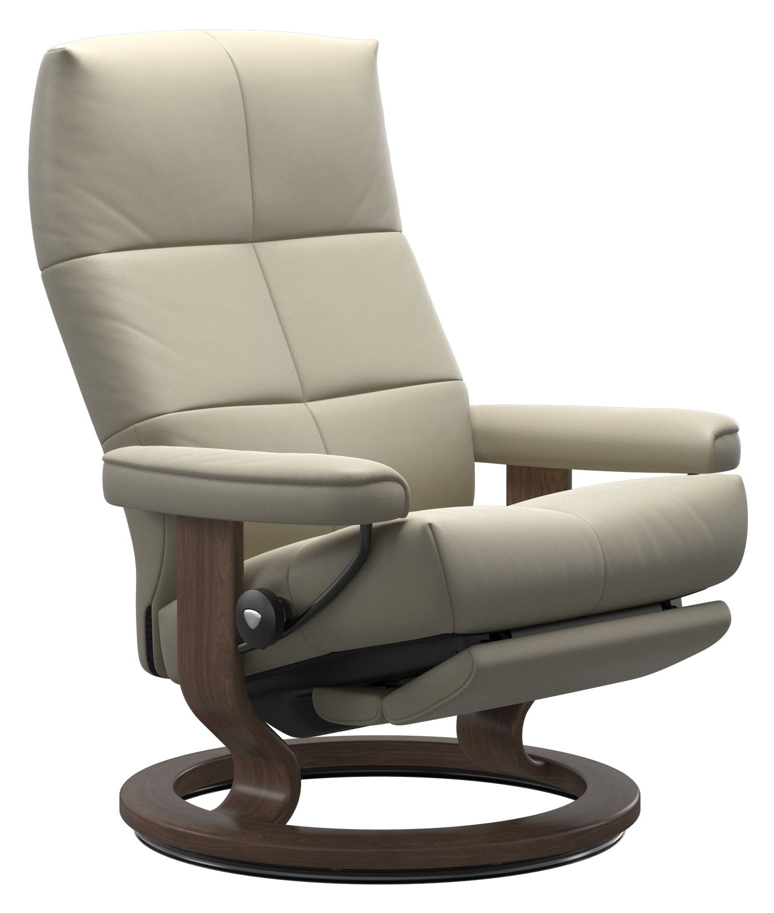 Stressless David Power Recliner Chair & Footstool | Downtown