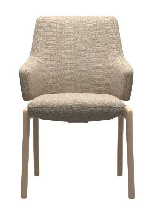 Stressless Vanilla Low Back D100 Dining Chair With Arms | Downtown