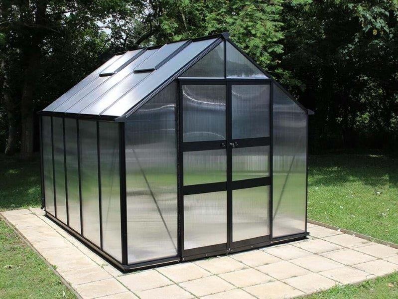 Halls Greenhouses 8ft 5' Wide Blockley Greenhouse | Downtown