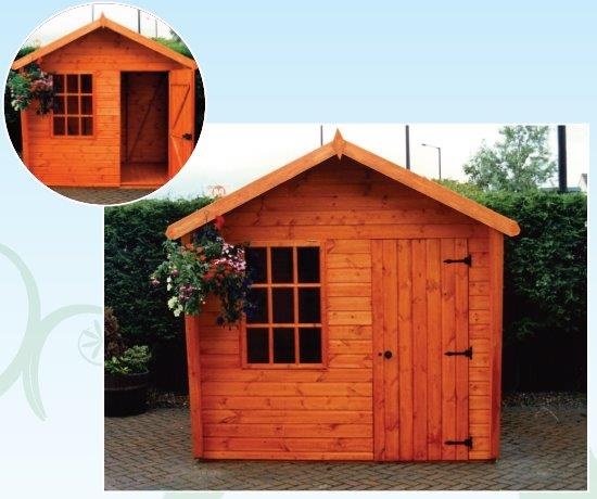 Shaws For Sheds Wing Cabin Apex Summerhouse | Downtown