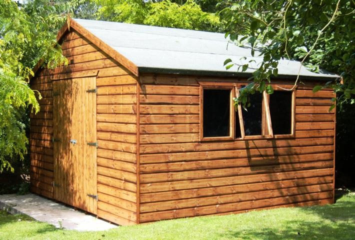 A1 Thorpe Apex Premium Heavy Duty Shed | Downtown