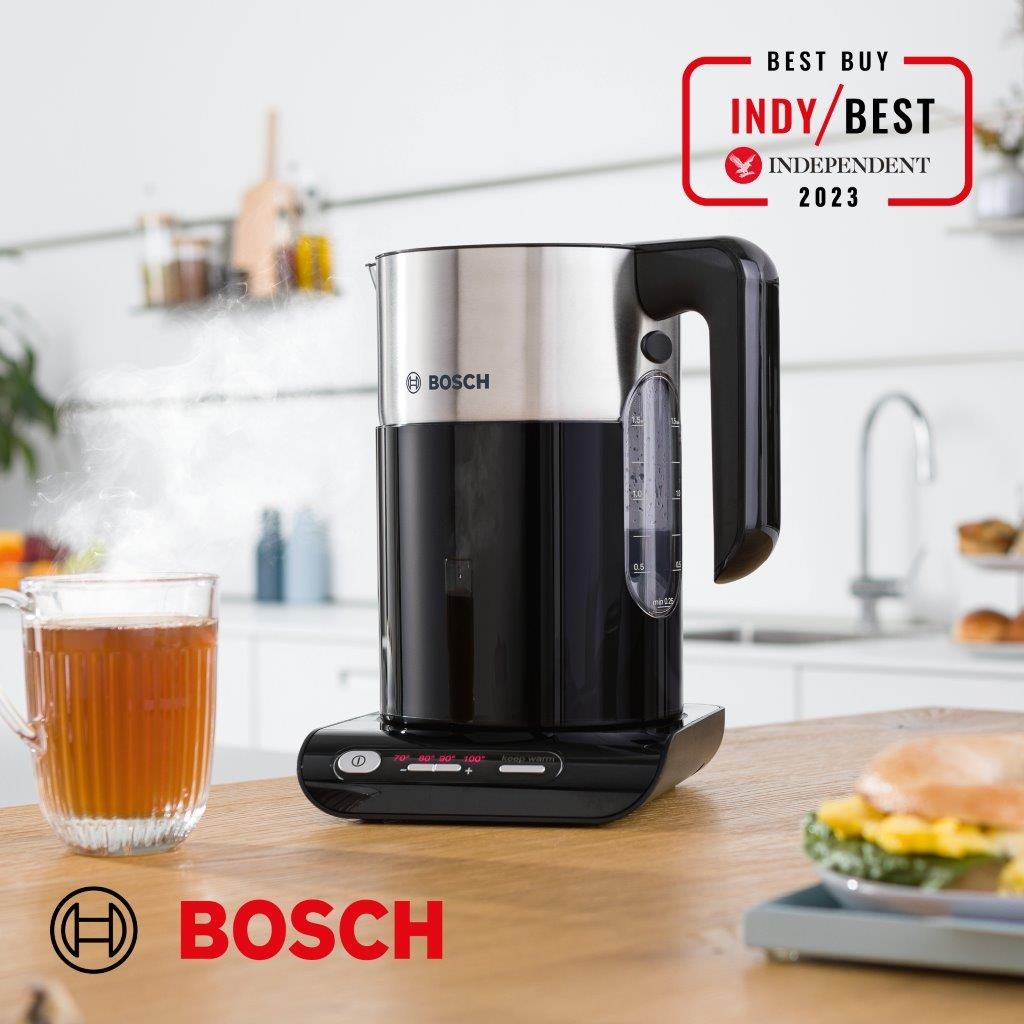 Bosch TWK8633GB 1.5 Litres Jug Kettle - Black | Downtown