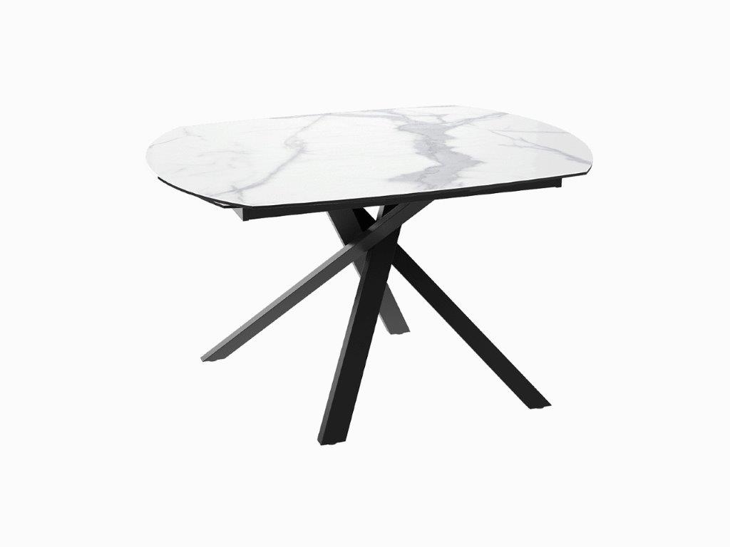 Akante Kheops Extending Dining Table - Matt Marble | Downtown