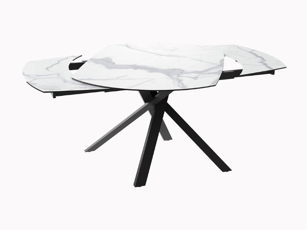 Akante Kheops Extending Dining Table - Matt Marble | Downtown