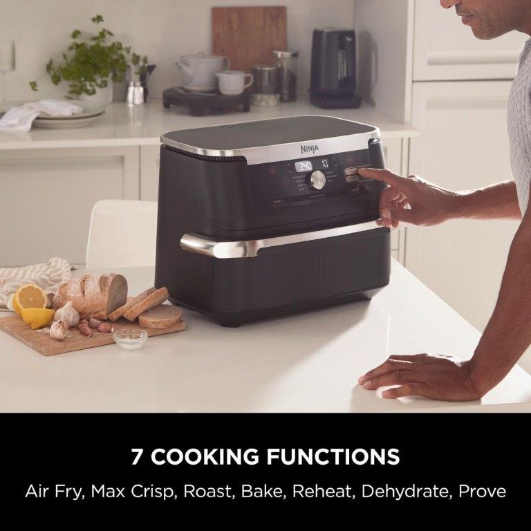 Ninja AF500UK Foodi Flexidrawer Air Fryer| Downtown