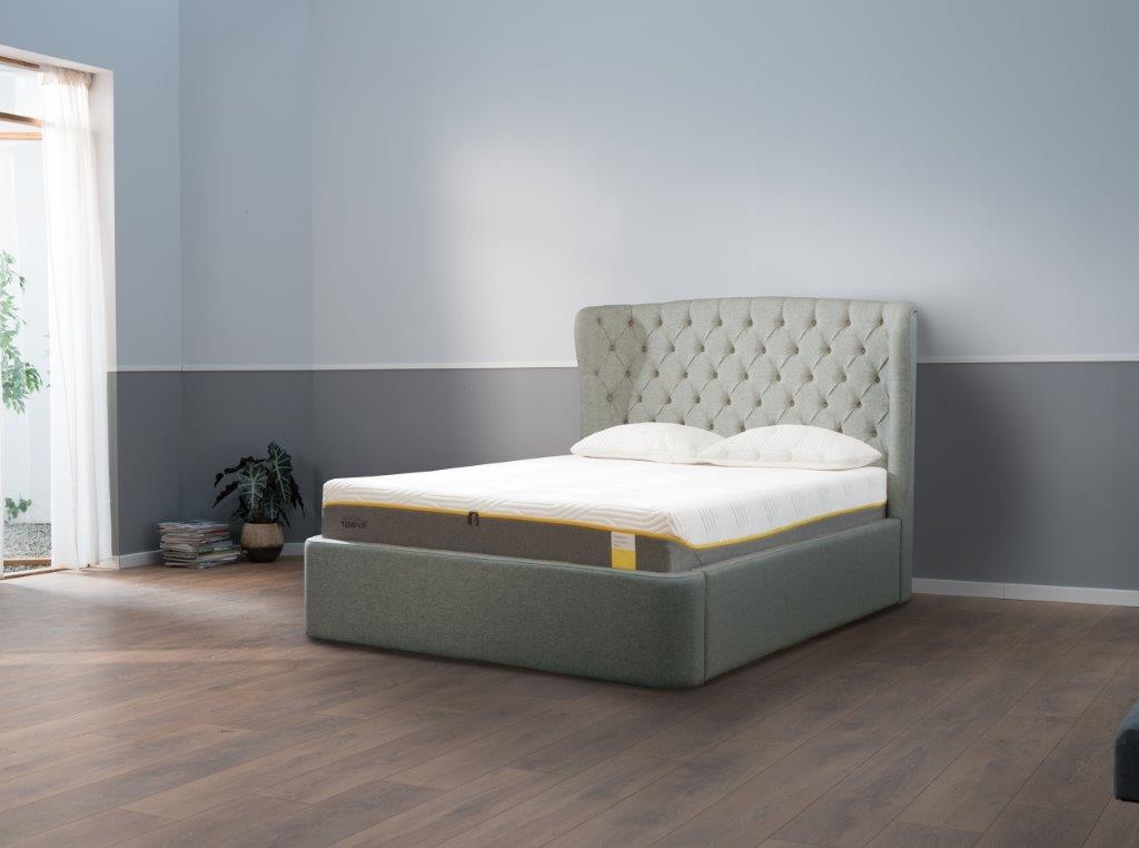 Tempur Holcot Ottoman Bedframe - Shetland Mercury | Downtown