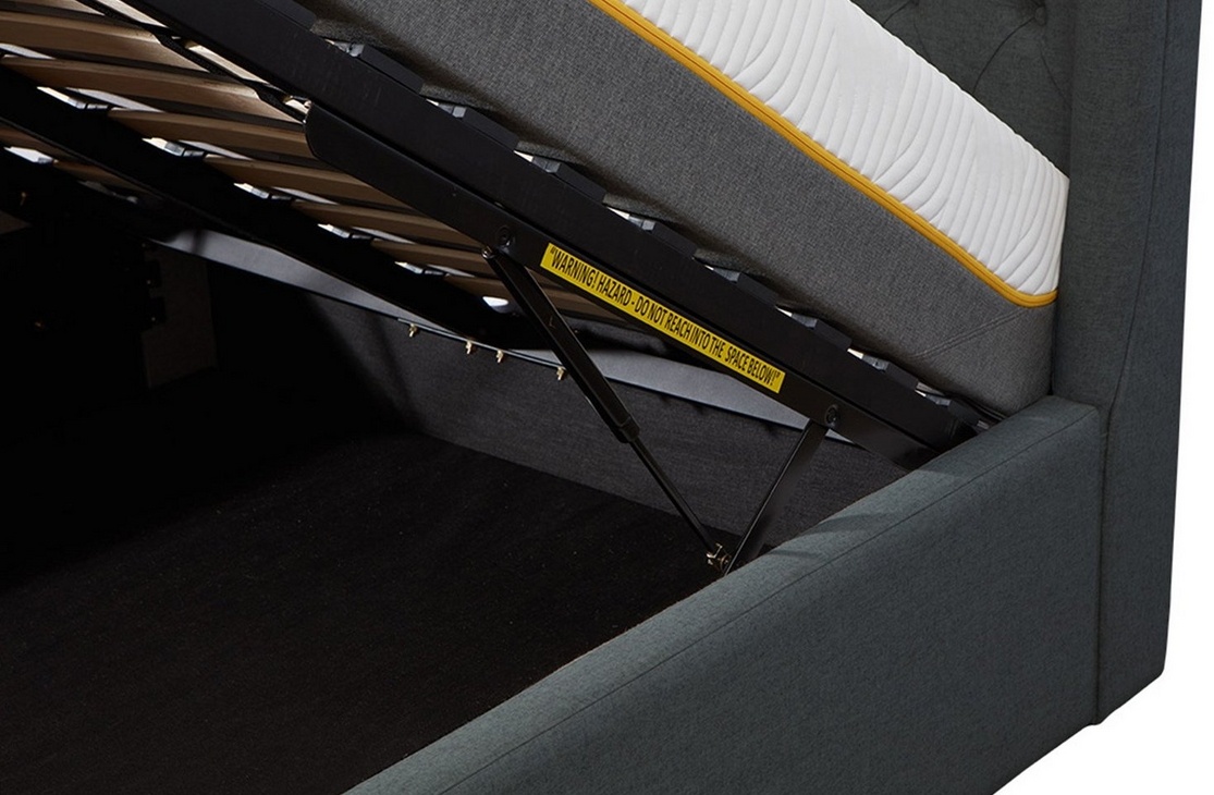Tempur Holcot Ottoman Bedframe - Shetland Slate | Downtown