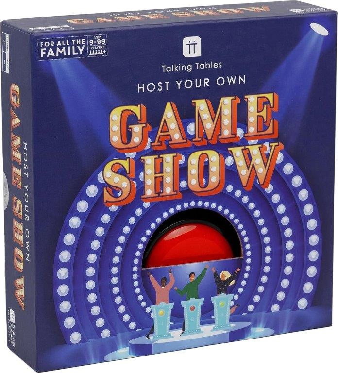 Talking Tables Host Your Own Family Game Show | Downtown