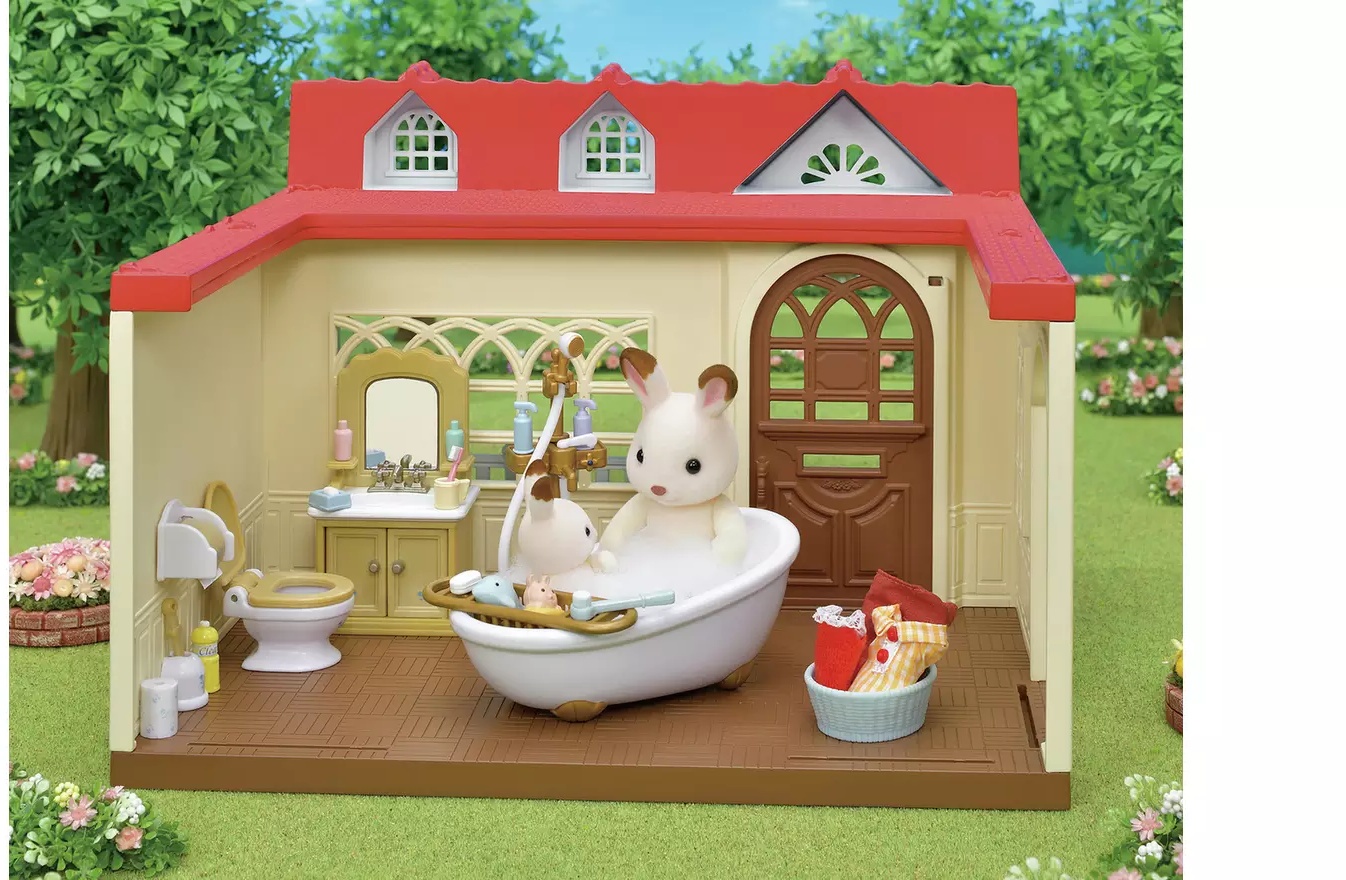 Sylvanian Families Sweet Raspberry Home Playset | Downtown