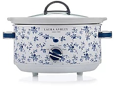 Laura Ashley VQSLWC3LLACRUK 3.5L Slow Cooker - China Rose | Downtown