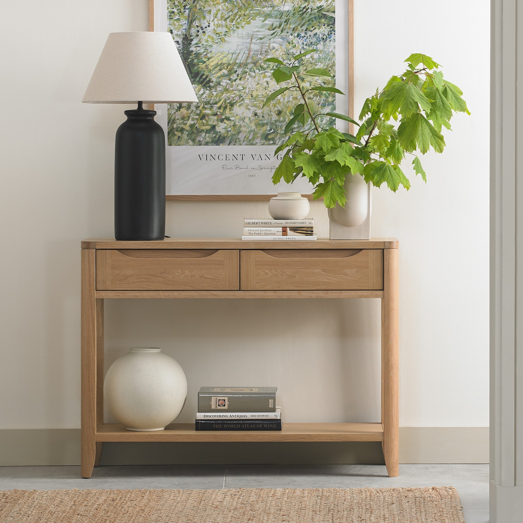 Jasper Oak Console Table | Downtown