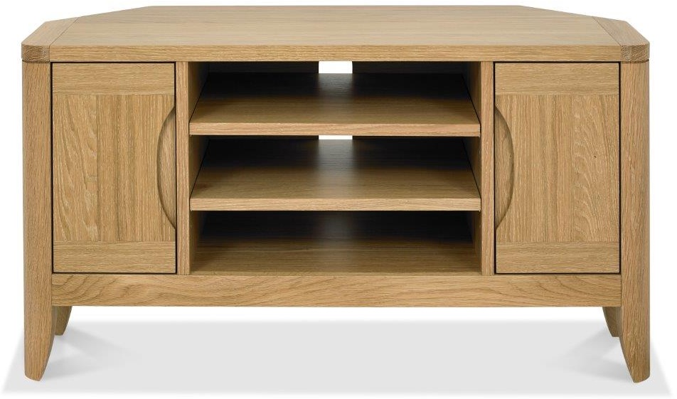 Jasper Oak Corner Entertainment/TV Unit | Downtown