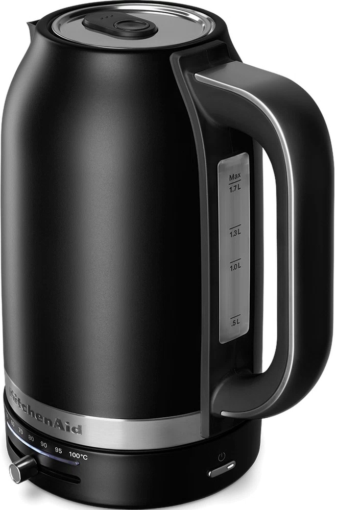 KitchenAid 5KEK1701BBM Variable Temperature 1.7L Kettle - Matte Black ...