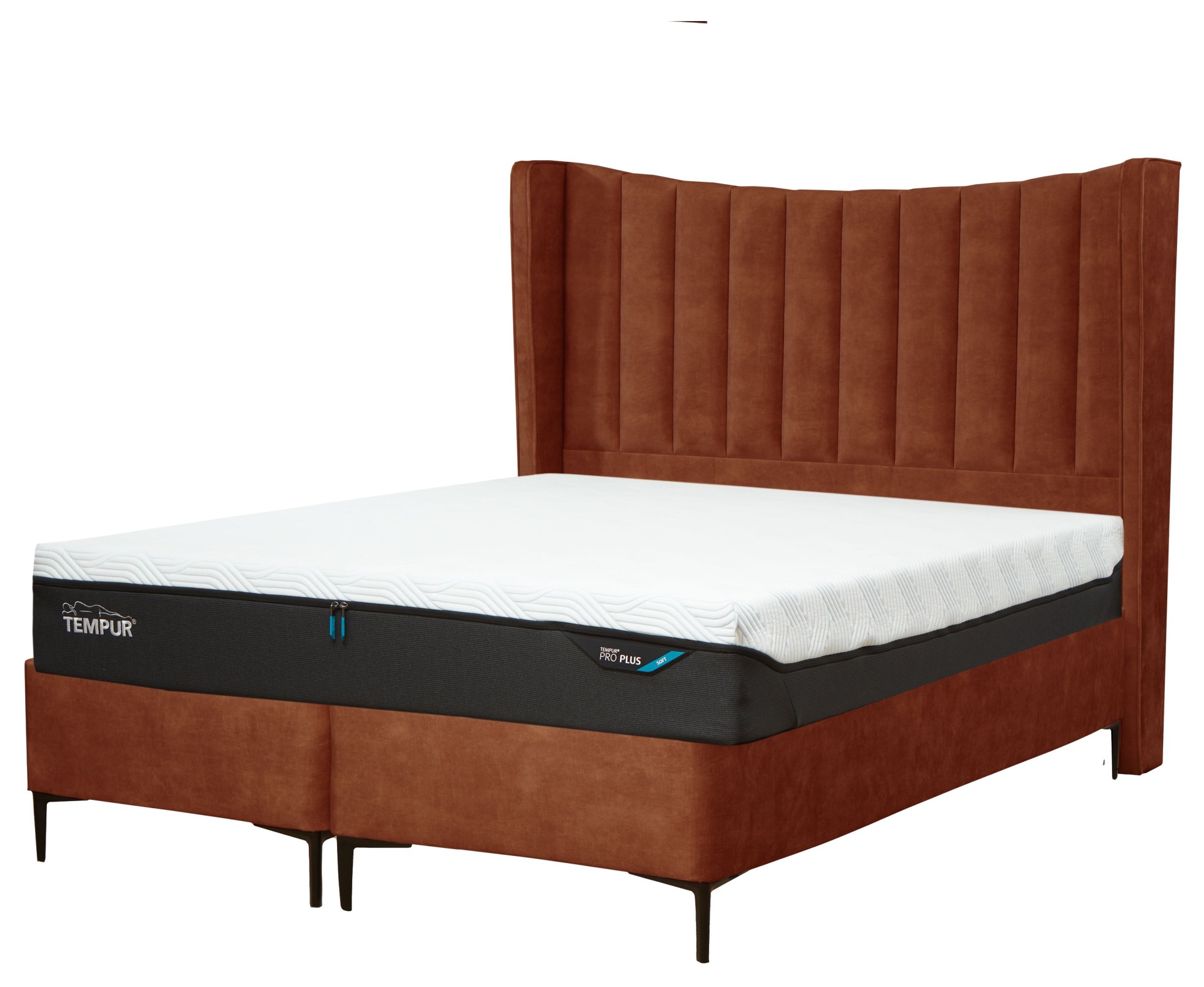 Tempur Suffolk Slim Divan Base - Soho Copper | Downtown