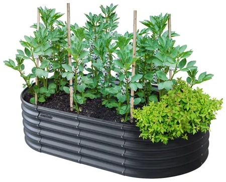 VegTrug Vegtub Modular Metal Raised Bed Kit - Charcoal | Downtown