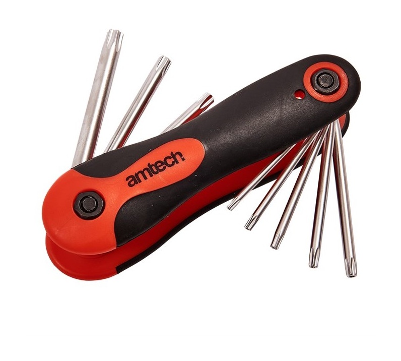 Amtech 8 Piece folding Torx key set| Downtown