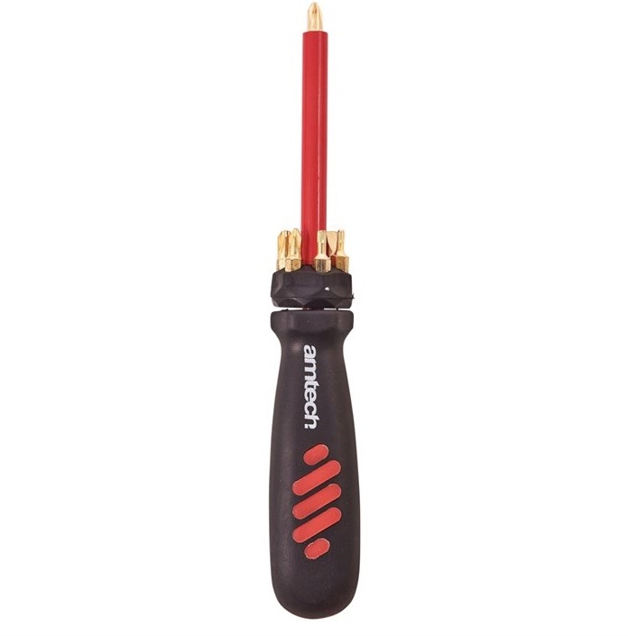 Amtech 8 Piece telescopic magnetic screwdriver set| Downtown