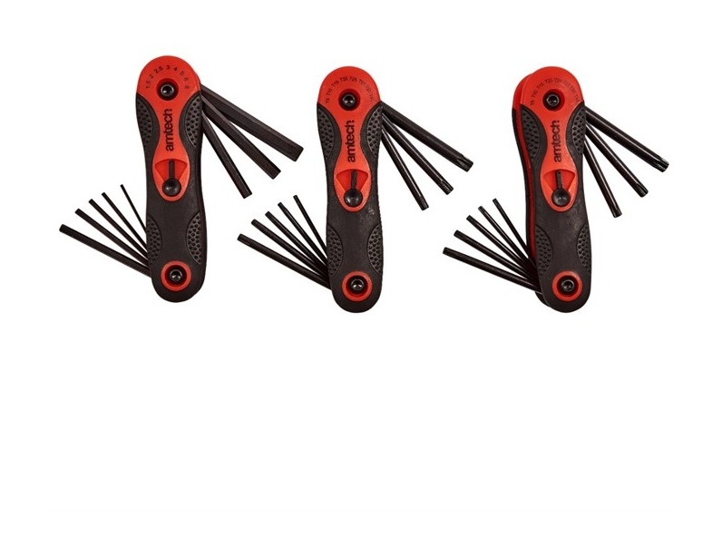 Amtech 3 Piece folding key set| Downtown