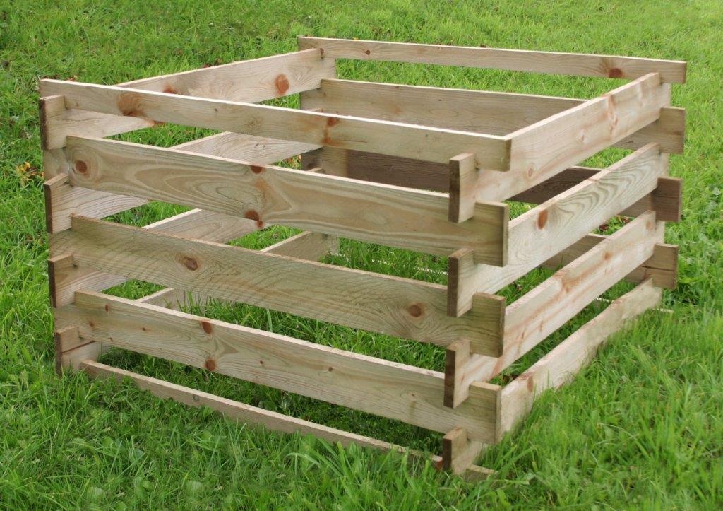 Zest Garden Wooden Composter | Downtown