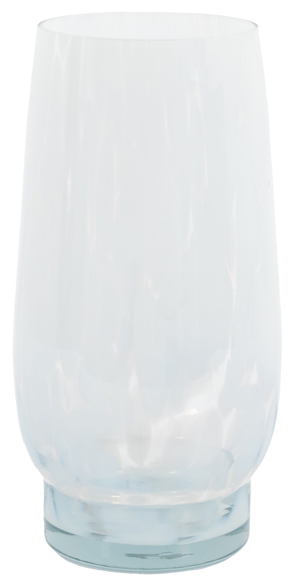 Lola Small Glass Vase - White | Downtown