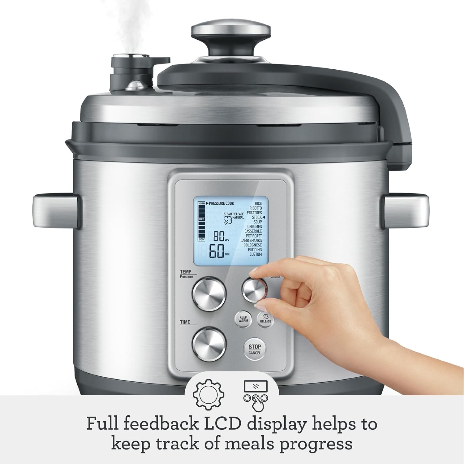 Sage BPR700BSSUK The Fast Slow Pro Multi Cooker | Downtown