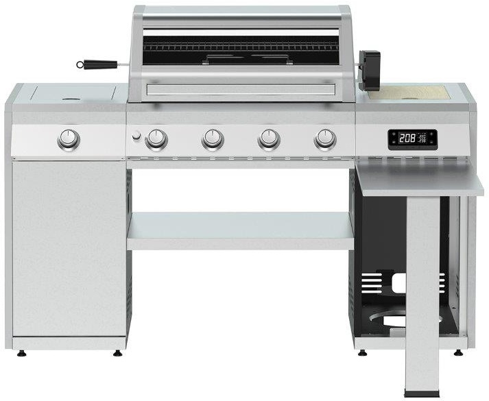 Grillstream Pro Island 4 Burner Hybrid Gas Barbecue | Downtown