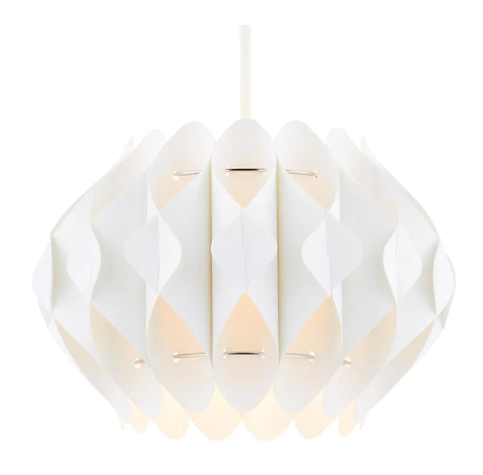 BHS Landon Small Easy Fit Light Shade 30cm- White | Downtown