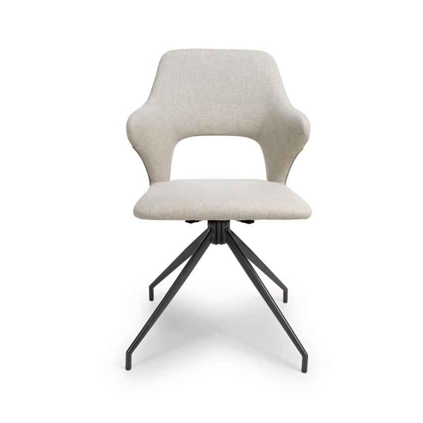 Scott Fabric Dining Chair - Natural | Downtown