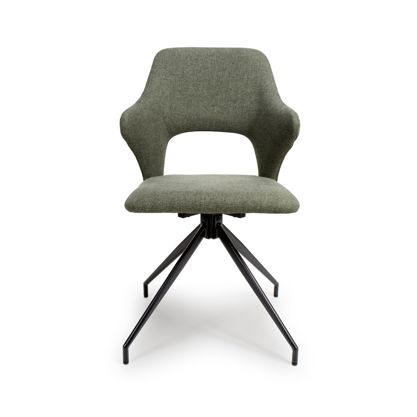 Scott Fabric Dining Chair - Sage | Downtown