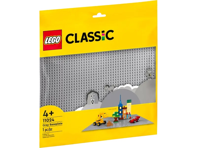 LEGO 11024 Classic Grey Baseplate | Downtown