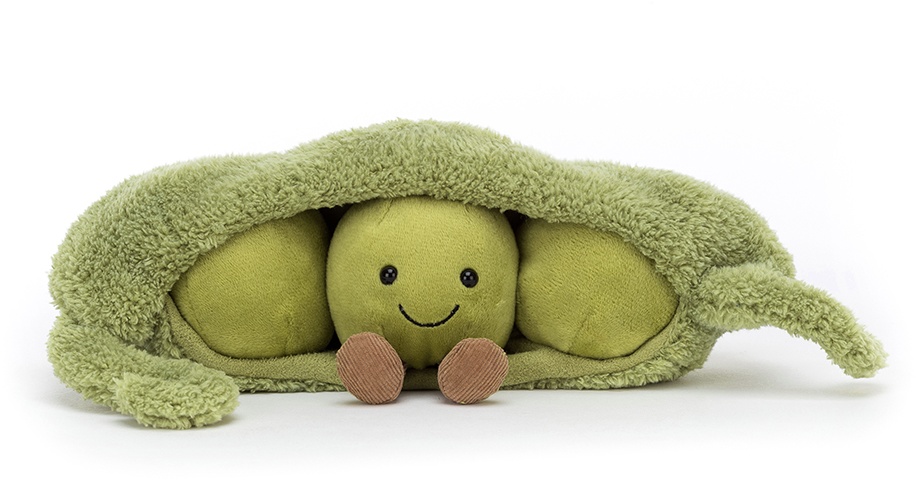 Jellycat Amuseables Pea in a Pod 26cm | Downtown
