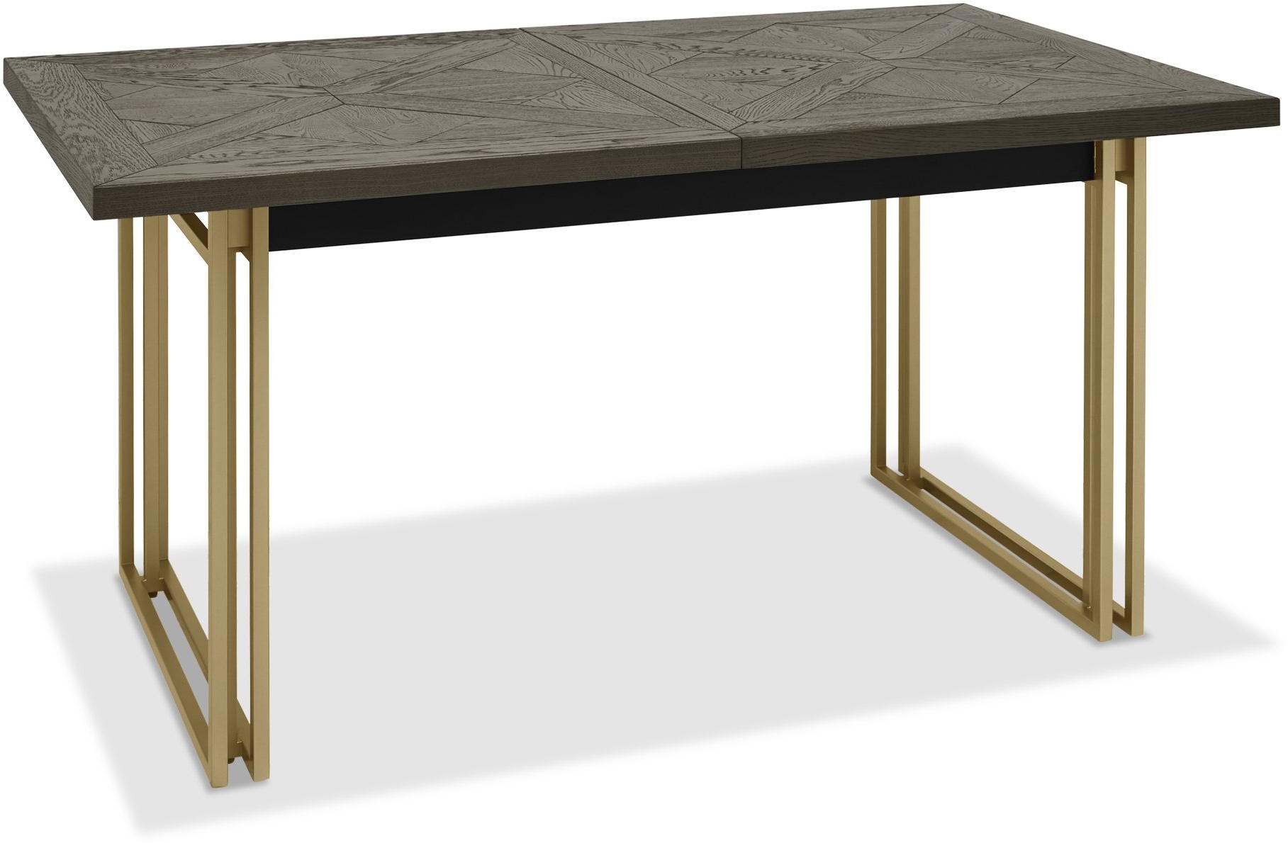 Vancouver Fumed Oak 4-6 Seater Extending Dining Table | Downtown