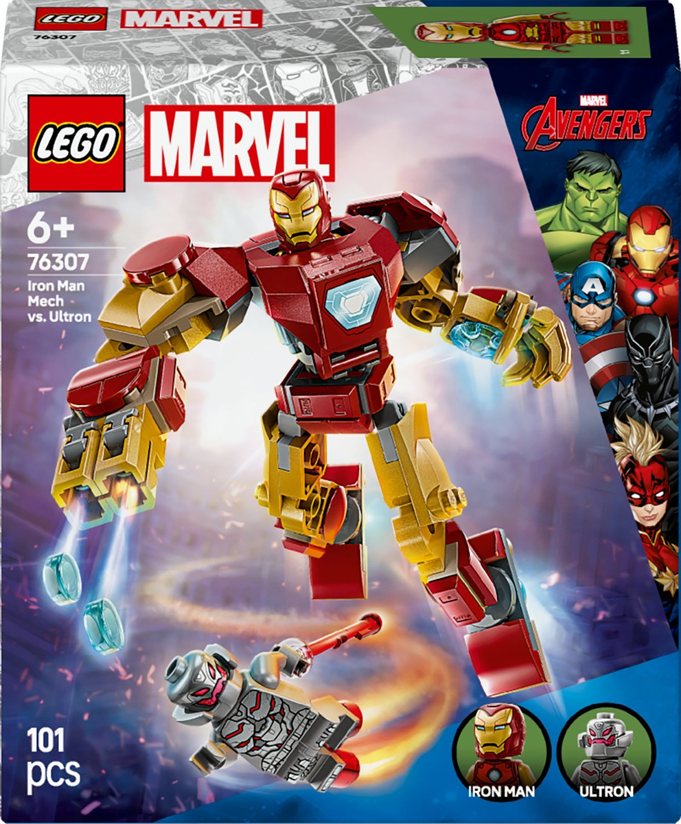 LEGO 76307 Iron Man Mech vs. Ultron | Downtown
