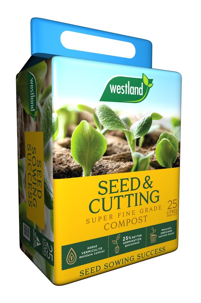 Westland Seed & Cutting Peat Reduced Compost (Mini Bale) 25L | Downtown