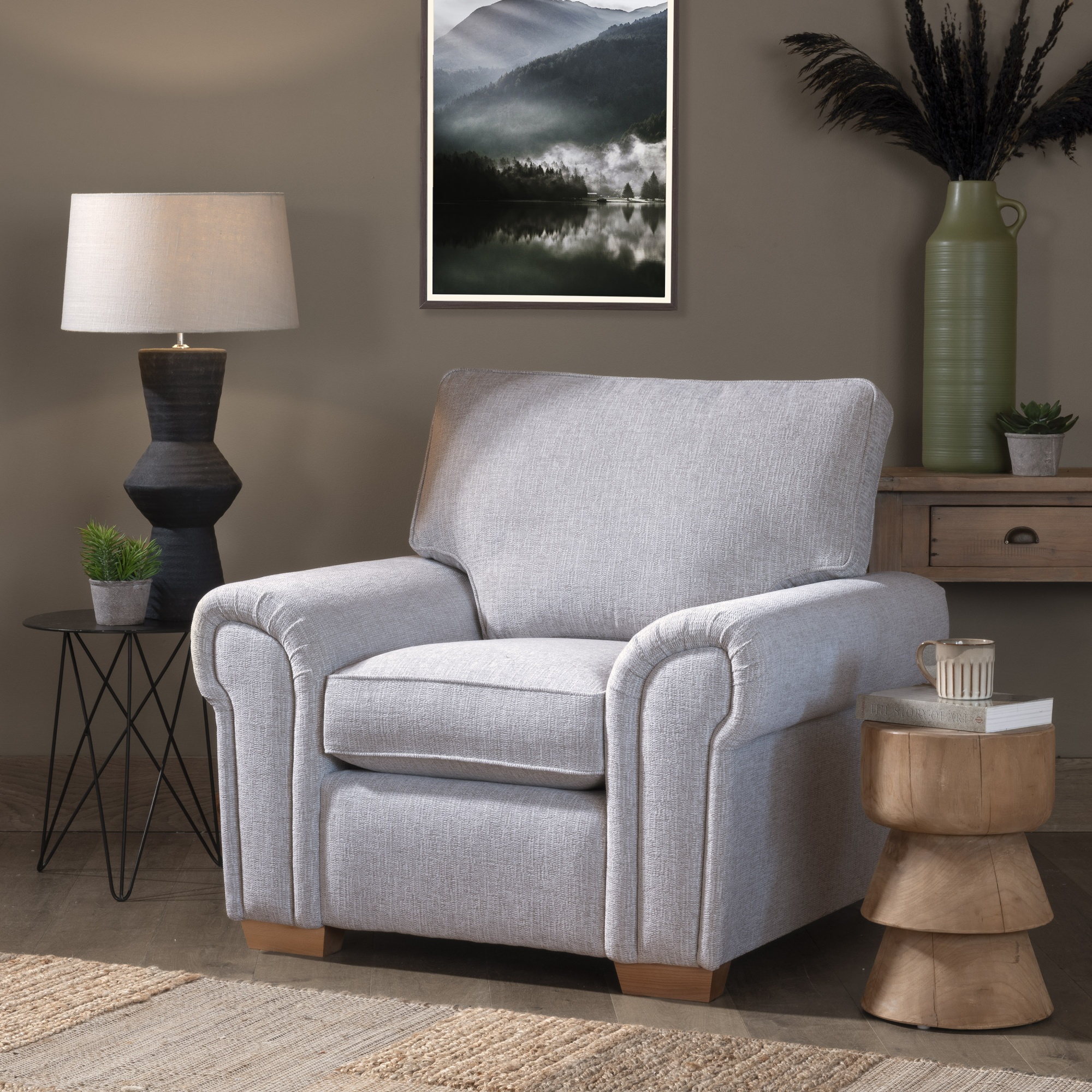 Ava Fabric Chair | Downtown