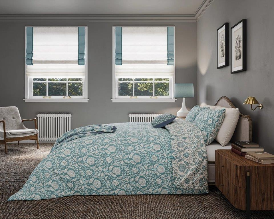 Helena Springfield Sunflowers Duvet Set - Teal | Downtown