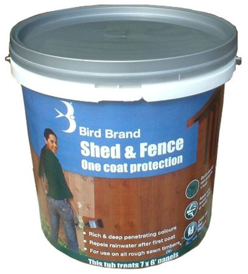 Bird Brand Shed & Fence One Coat Wood Preserver | Downtown